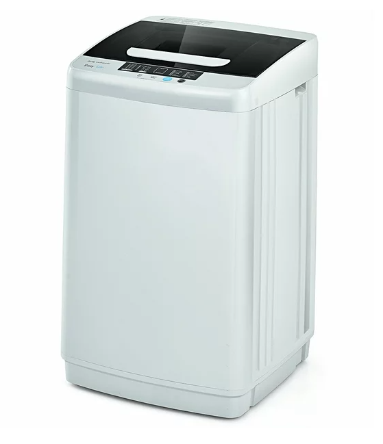 Portable Full-Automatic Laundry Washing Machine 8.8lbs Spin Washer & A ...